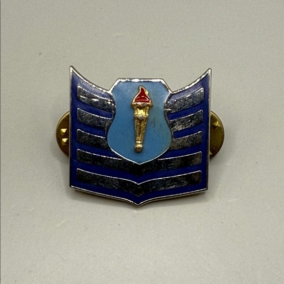 Accessories | Vintage Air Force Jrotc Staff Sergeant Military Enamel ...